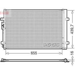 DENSO Kondensator, Klimaanlage dcn32036 f&uuml;r VW