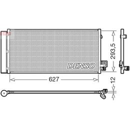 DENSO Kondensator, Klimaanlage dcn05113 f&uuml;r BMW