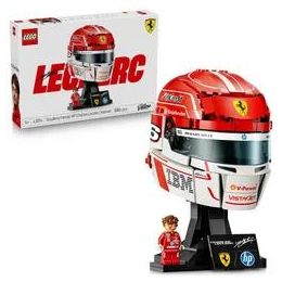 Konstruktionsspielsteine Lego "Scuderia Ferrari HP Charles Leclerc Helm (43014)", bunt, Spielbausteine, Kinder, Kunststoff, Lego Editions Formula 1