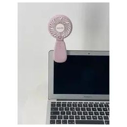 Mini USB-Ventilator Salco "SMF-20rs", rosa, B:9cm H:16,5cm T:3cm, Ventilatoren