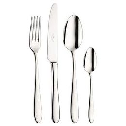 Pinti Inox Besteck-Set PINTINOX "Palladium", silberfarben, 30, Chromnickelstahl 18/10, Essbesteck-Sets