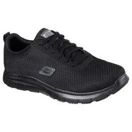 Berufsschuh Skechers "FlexAdantage SR" Gr. 44, schwarz, 44, Obermaterial: 100% sonstige Fasern AF., Schuhe
