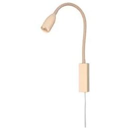 Fischer und Honsel FISCHER & HONSEL Wandleuchte "Sten", sandfarben, 1, H: 61cm, 1 Stk., Leuchten, Wandleuchte