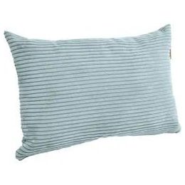 Dekokissen Paidi "Cord in verschiedenen Ausf&uuml;hrungen, Polyester, 60/40x40 cm", dusty blau, unifarben, B:40cm H:10cm L:60cm, Polyester, Dekokissen_Sitzkissen_Kissenh&uuml;llen, Zierkissen mit F&uuml;llung, abnehmbarer und waschbarer Bezug