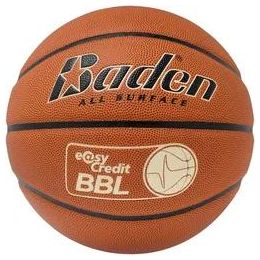 Basketball KEMPA "Basketball Baden Crossover easyCredit BBL" Gr. 7, orange, B&auml;lle, Herren, 7