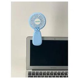 Mini USB-Ventilator Salco "SMF-20bl", blau, B:9cm H:16,5cm T:3cm, Ventilatoren
