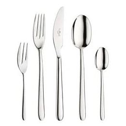 Pinti Inox Besteck-Set PINTINOX "Privileg", silberfarben, 30, Chromnickelstahl 18/10, Essbesteck-Sets
