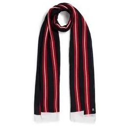 Modeschal Tommy Hilfiger "TH ELEVATED CHIC SCARF", Damen, rwb stripe, Web, Baumwollmischung, Modet&uuml;cher