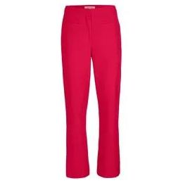 Stoffhose Alba Moda "Hose Hose", Damen, Gr. 42, N + K Gr, rot, Obermaterial: 88% Polyester PES. 12% Elasthan EL., Modern, normal, Hosen Stoffhose