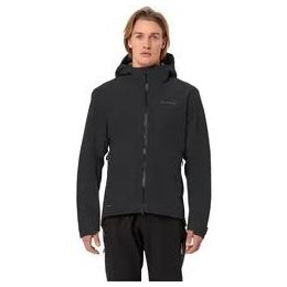Fahrradjacke Vaude "MEN'S MOAB PRO RAIN JACKET", Herren, Gr. M, schwarz, Obermaterial: 100% Polyester, Jacken Fahrradjacke, wasserdicht mit Ceplex Pro Membran, &Uuml;bergangsjacke, wasserdicht