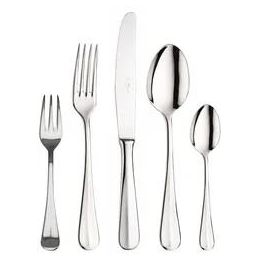 Pinti Inox Besteck-Set PINTINOX "Baguette", silberfarben, 30, Chromnickelstahl 18/10, Essbesteck-Sets