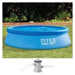 Quick-Up Pool Intex "Easy Set", blau, H:76cm &Oslash;:305cm, Schwimmbecken, &Oslash;xH: 305x76 cm