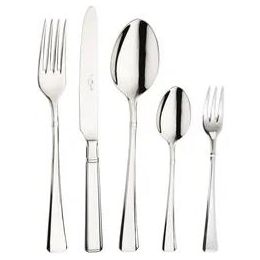 Pinti Inox Besteck-Set PINTINOX "Leonardo", silberfarben, 30, Chromnickelstahl 18/10, Essbesteck-Sets