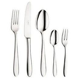 Pinti Inox Besteck-Set PINTINOX "Ritz", silberfarben, 30, Chromnickelstahl 18/10, Essbesteck-Sets