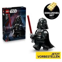 Konstruktionsspielsteine Lego "Gro&szlig;e Darth-Vader-Minifigur, 28 cm (75461), Lego Star Wars", schwarz, Spielbausteine, Kinder, Kunststoff, Made in Europe