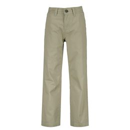Stoffhose Vingino, Herren, Gr. 152, N-Gr, gr&uuml;n fog, Web, Obermaterial: 97% Baumwolle, 3% Elasthan, unifarben, relaxed fit lang, Hosen Stoffhose