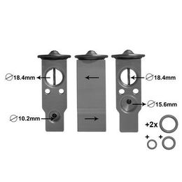 Van Wezel Expansionsventil, Klimaanlage 53001638 f&uuml;r LEXUS