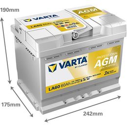Varta Starterbatterie 840060068k312 12V 68Ah 680A