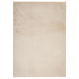 Novel Hochflorteppich, Beige, Textil, rechteckig, 200x290 cm, Bsci, Oeko-Tex&reg; Standard 100, f&uuml;r Fu&szlig;bodenheizung geeignet, Teppiche & B&ouml;den, Teppiche, Hochflorteppiche & Shaggys