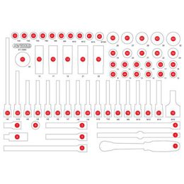 KS Tools Schaumstoffeinlage, Sortimentskasten 811006497