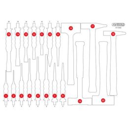 KS Tools Schaumstoffeinlage, Sortimentskasten 811002097
