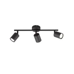 Fischer und Honsel LED-Deckenleuchte Vano Schwarz max. 4 Watt Deckenlampe
