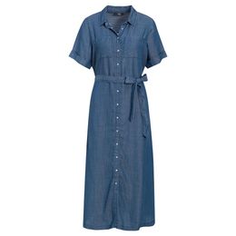 Gina Benotti Damen Maxikleid in Denim-Optik