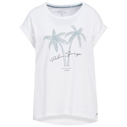 Gina Damen T-Shirt mit Print