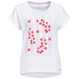 Gina Damen T-Shirt mit Print
