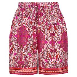 Gina Benotti Damen Shorts mit Allover-Muster