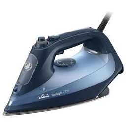 Braun Dampfb&uuml;geleisen "TexStyle 7 Pro SI 7160 BL - 3.000 W, 225 g Dampfsto&szlig;, 300 ml Tank", blau, B:15cm H:14cm T:30cm, B&uuml;geleisen, 50 g Dampfmenge, EloxalPlus B&uuml;gelsohle, autom. Sicherheitsabschaltung, Dampfb&uuml;geleisen