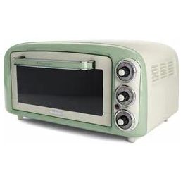 Ariete Minibackofen "Vintage 979 gr&uuml;n", gr&uuml;n, B:47,5cm H:24,5cm T:40cm, Miniback&ouml;fen, Minibackofen