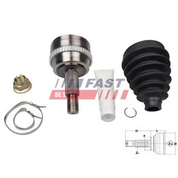 Fast Gelenksatz, Antriebswelle ft25092k radseitig f&uuml;r RENAULT