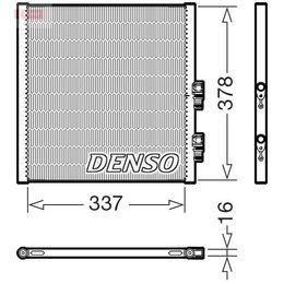 DENSO Kondensator, Klimaanlage dcn02051 f&uuml;r VW