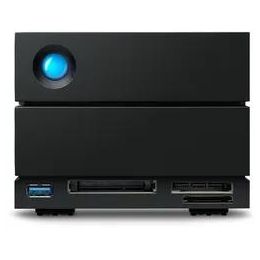 LaCie HDD-NAS-Festplatte "2big Dock ThunderboltTM3", schwarz, 40 TB, Festplatten