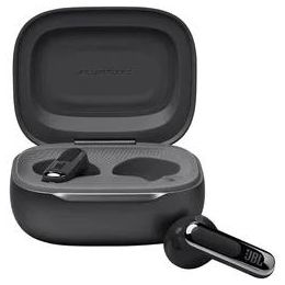 JBL wireless In-Ear-Kopfh&ouml;rer "LIVE FLEX 3", schwarz, B:10cm H:6cm T:19cm, Kopfh&ouml;rer, True Adaptive Noise Cancelling, IP54, Personi-Fi 3.0