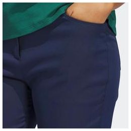 Golfhose Adidas PERFORMANCE "ULTIMATE365 TWISTWEAVE FIVE-POCKET", Damen, Gr. 32, N-Gr, blau (conavy n, gr, normal, gr.), Obermaterial: 100% Polyester, Hosen