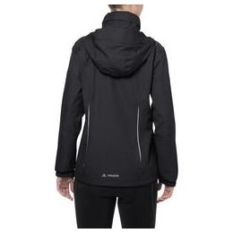 Fahrradjacke Vaude "Women's Escape Bike Light Jacket", Damen, Gr. 42, schwarz, Web, Obermaterial: 100% Polyester. Futter: 100% Polyamid. Netzfutter: 100% Polyester, unifarben, regular fit normal, Rundhals, eingesetzt elastischer Bund, Jacken Fahrradjacke, f&uuml;r Radsport, Wandern und Nordic Walking, wasserabweisend, winddicht