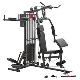 Kraftstation Christopeit Sport "Kraftstation SP 5000", schwarz, KraftstationenB:151cm H:197cm L:179cm, max. Benutzergewicht 130 kg, max. Trainingsgewicht 70 kg, B:151cm H:197cm L:179cm