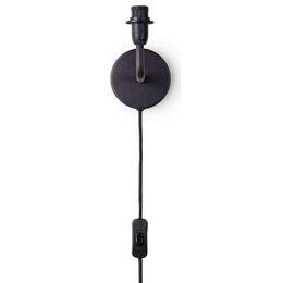 Paco Home Wandleuchte "LUCA", wei&szlig;, 1, H: 17,5cm, Leuchten, Wandlampe Innen Mit Schalter Flur Lampe Wohnzimmer Kabell&auml;nge 3m E14, Wandleuchte