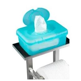 Wenko Badaccessoire-Set, silber (silberfarben), Badaccessoires-Sets