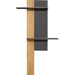 M&auml;usbacher Wandboard M&Auml;USBACHER, anthrazit matt lack nb, B:75cm H:189cm T:17cm, Holzwerkstoff, Regale, Wandboard