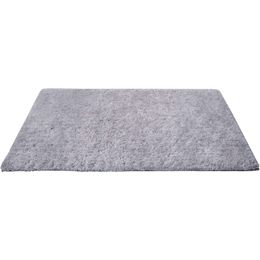 Badematte Dyckhoff "Siena" Gr. 3, silber (silberfarben), H:30mm, Polyester, Badematten, Badematte
