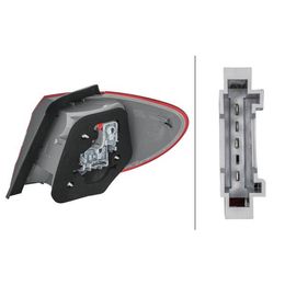 Hella Heckleuchte 2sd354872011 PY21W links f&uuml;r Mercedes