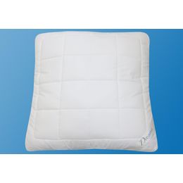 Microfaserkissen Dreams "Superflausch, Kissen in 40x80, 80x80 und weiteren Gr&ouml;&szlig;en", wei&szlig;, B:80cm L:80cm, Bezug: 100% Polyester. F&uuml;llung: 100% Polyester, Kopfkissen, F&uuml;r Hausstauballergiker geeignet.
