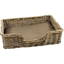 Tierkorb Locker, grau, B/H/L: 81cm x 21cm x 62cm, Tierbetten