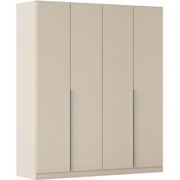 Dreht&uuml;renschrank OTTO HOME "Kleiderschrank Schrank Garderobe AGORDO Schlafzimmer", beige (beige (champagner)), B:181cm H:229cm T:54cm, Holzwerkstoff, Schr&auml;nke, Dreht&uuml;renschrank, durchdachte Innenausstattung, in 8 Breiten und 2 H&ouml;hen MADE IN GERMANY, Topseller