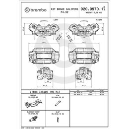 Brembo Bremssattel 920997017