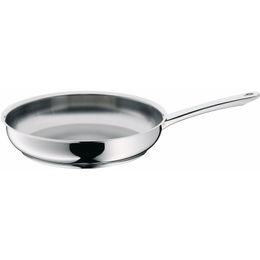Bratpfanne WMF "Profi, induktionsgeeignet, unbeschichtet, ideal f&uuml;r scharfes Anbraten", silber (edelstahlfarben), H:6cm &Oslash;:28cm, Pfannen, Bratpfanne, extrem strapazierf&auml;hig und langlebig, f&uuml;r alle Herdarten geeignet