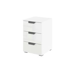 Nachttisch Aditio - wei&szlig; - 40 cm - 61 cm - cm 42,0 - Sconto
